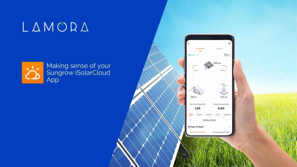 Sungrow | New iSolarCloud App Walkthrough | By Lamora Energy